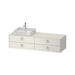 Duravit Waschtischunterschrank White Tulip 160x55cm, B L, No w m, k Ein/m Be (WT4995L39390010)
