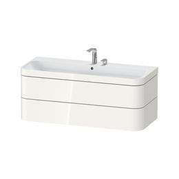 Duravit M&ouml;belwaschtisch-Unterschrank Happy D.2 Plus 117,5x49cm, 2 Schubk., 2 HL, we hgl (HP4639E22220000)