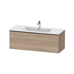 Duravit Waschtischunterschrank D-Neo 121x46,2cm, sw/Ei marm., 1 Ausz., wandh&auml;ngend (DE42640BD550000)