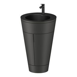 Duravit Waschtischunterschrank c-bonded Set Starck 1 56x86,4x60,5cm, st, IB, G sw, gra s-matt (S19514OBD580010)