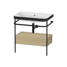 Duravit M&ouml;belwaschtisch-Kombi Happy D.2 Plus 77,5x49cm, o HL, Me E, m Konso, 1 Lad (HP4742N7171)