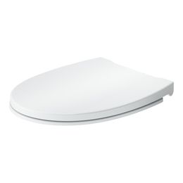 Duravit WC-Sitz oval m Abs, abn., 45,1cm, Uni, Scha. ES, we. (0023190000)