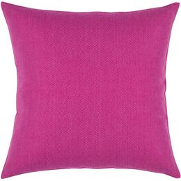 Dekokissen Pad "Risotto", pink (fuchsia), B:50cm L:50cm, Baumwolle, Dekokissen_Sitzkissen_Kissenh&uuml;llen, 100% Baumwolle