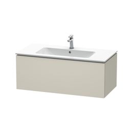 Duravit Waschtischunterschrank L-Cube 102x48,1cm, Tau ma, 1 Ausz., wandh&auml;ngend (LC614209191)