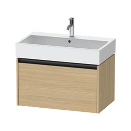 Duravit Waschtischunterschrank Ketho.2 78,4x46cm, Ei Nat, 1 Auszug, wandh&auml;ngend (K25077030300000)