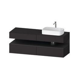 Duravit Waschtischunterschrank Qatego 160x55x60cm, gra m/Gr m, Pl, Beck. re (QA4778049800000)