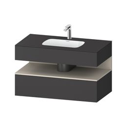 Duravit Einbauwaschtisch-M&ouml;bel-Set Qatego 100x55x60cm, T m/Gr m, Kon-WTU, Nischenb (QA4786083490010)
