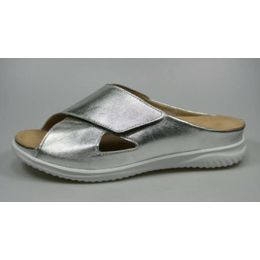 Hartjes Pantolette Damen Gr&ouml;&szlig;e 42 silber