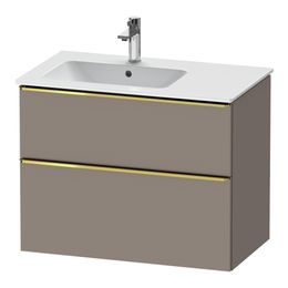 Duravit Waschtischunterschrank D-Neo 81x46,2cm, 1 Kast, B L, g pol/Basalt ma (DE4366034430000)