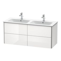 Duravit Waschtischunterschrank XSquare 128x47,8x56cm, 4 La, wd, st-g s-matt (XS417509292)