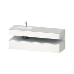 Duravit Einbauwaschtisch-M&ouml;bel-Set Qatego 160x50x60cm, Kon-WTU, B, B l, w m/we m (QA4795018840010)