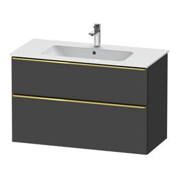 Duravit Waschtischunterschrank D-Neo 101x46,2cm, g pol/gra m, 1 Kast, 1 Ausz. (DE4363034490000)