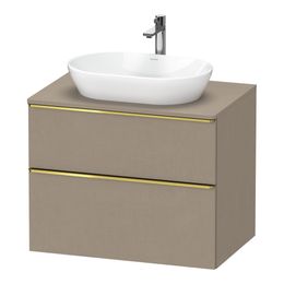 Duravit Waschtischunterschrank D-Neo 80x55cm, g pol/Lei, 2 SBK, 1 A, 1 Pl (DE4967034750000)