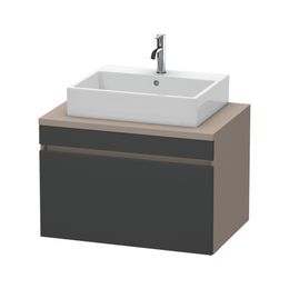 Duravit Waschtischunterschrank DuraStyle 80x54,8cm, gra m/bas ma, f Kons, 1 Ausz. (DS531204943)