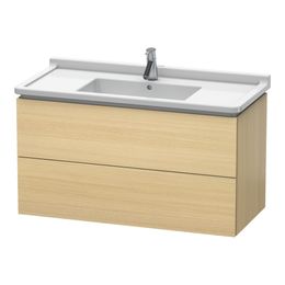 Duravit Waschtischunterschrank L-Cube 102x46,9cm, med. Ei, 2 Schub., wandh&auml;ngend (LC626607171)