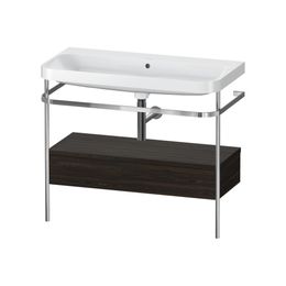 Duravit M&ouml;belwaschtisch-Kombi Happy D.2 Plus 97,5x49cm, o HL, N geb, m Kons, 1 Lad (HP4843N6969)