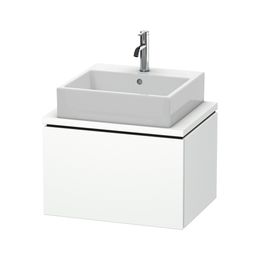 Duravit Waschtischunterschrank Compact L-Cube 62x47,7cm, we. ma, f&uuml;r Konsole, 1 Auszug (LC580001818)