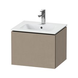 Duravit Waschtischunterschrank Compact L-Cube 52x42,1x40cm, 1 Ausz., wandh&auml;ngend, leinen (LC611807575)