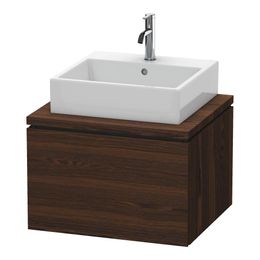 Duravit Waschtischunterschrank L-Cube 62x54,7cm, Nussb geb., f Kons, 1 Auszug (LC581006969)