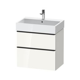 Duravit Waschtischunterschrank D-Neo 68,4x44,2cm, sw/w g, 1 Schubk., 1 Ausz. (DE43720BD220000)