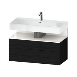 Duravit Waschtischunterschrank Qatego 99x47x59cm, w g/Ei s, 1 Kast, 1 Ausz. (QA4395022160000)