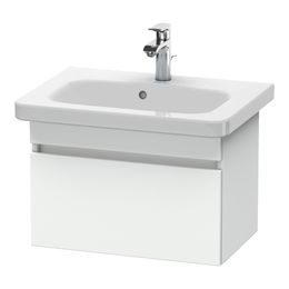 Duravit Waschtischunterschrank Com DuraStyle 58x36,8cm, wei&szlig; matt, 1 Auszug (DS637901818)