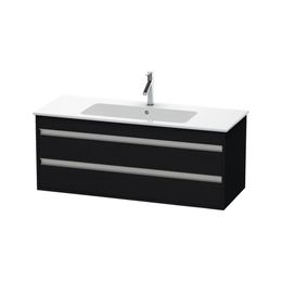Duravit Waschtischunterschrank Ketho 120x47,5cm, Ei sw, 2 Schubk., wandh&auml;ngend (KT643101616)