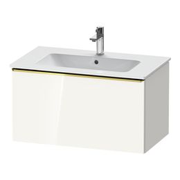 Duravit Waschtischunterschrank D-Neo 81x46,2cm, g pol/w hgl, 1 Ausz., wandh&auml;ngend (DE4262034220000)