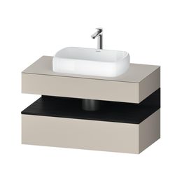 Duravit Waschtischunterschrank Qatego 100x55x60cm, E sw/tau m, Pl, 1 Kast (QA4731016910000)
