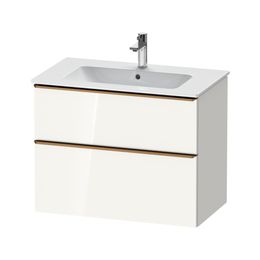 Duravit Waschtischunterschrank D-Neo 81x46,2cm, b geb/w g, 1 Schubk., 1 Ausz. (DE4362004220000)