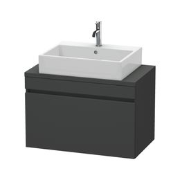Duravit Waschtischunterschrank Com DuraStyle 80x47,8cm, graph ma, f Konsole, 1 Auszug (DS530204949)