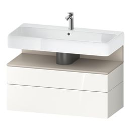 Duravit Waschtischunterschrank Qatego 99x47x59cm, T m/we g, 1 Kast, 1 Ausz. (QA4395091220000)