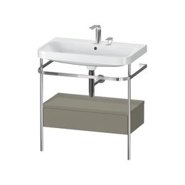 Duravit M&ouml;belwaschtisch-Kombi Happy D.2 Plus 77,5x49cm, 2 HL, st-g m, m Kons, 1 Lad (HP4842E9292)