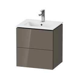 Duravit Waschtischunterschrank Compact L-Cube 52x42,1x55cm, 2 La, wandh&auml;ngend, flan. Gr hgl (LC621808989)