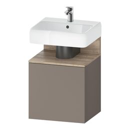 Duravit Waschtischunterschrank Qatego 49x42x64,5cm, 1 T, T li, Ei Marmo/Bas ma (QA4077L55430000)