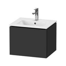 Duravit Waschtischunterschrank Compact L-Cube 52x42,1x40cm, 1 Ausz., wandh&auml;ngend, graph matt (LC611808080)