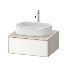 Duravit Waschtischunterschrank Zencha 65x55cm, 1 AZ, Gl w/taup m, k EinrSy (ZE4810064830000)