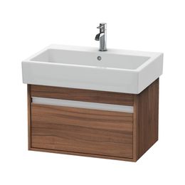 Duravit Waschtischunterschrank Ketho 65x44cm, Nussb Nat, 1 Ausz., wandh&auml;ngend (KT668407979)