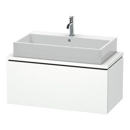 Duravit Waschtischunterschrank Compact L-Cube 92x47,7cm, we. matt, f Konsole, 1 Auszug (LC580308484)