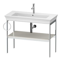 Duravit Waschtisch-Konsole White Tulip 98,4x45cm, Me, bo, HTH l, Nord we s-matt (WT4544L3939)