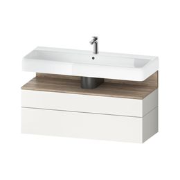 Duravit Waschtischunterschrank Qatego 119x47x59cm, E Ma/w m, 1 Kast, m B (QA4396055840010)