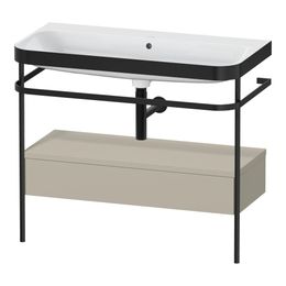 Duravit M&ouml;belwaschtisch-Kombi Happy D.2 Plus 97,5x49cm, o HL, T m, m Konso, 1 Lad (HP4743N6060)