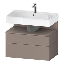 Duravit Waschtischunterschrank Qatego 79x47x59cm, ba m, 1 Kast, m Nischenb (QA4394043430010)