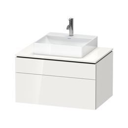 Duravit Waschtischunterschrank L-Cube 82x55cm, w g, 1 Schubk., 1 Ausz., wandh&auml;ngend (LC4880022220000)