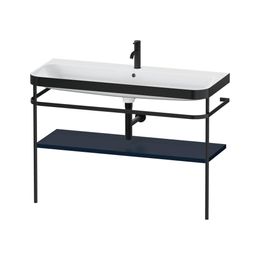 Duravit M&ouml;belwaschtisch-Kombi Happy D.2 Plus 117,5x49cm, m Konsole, 1 HL, blau s-matt (HP4739O98980000)