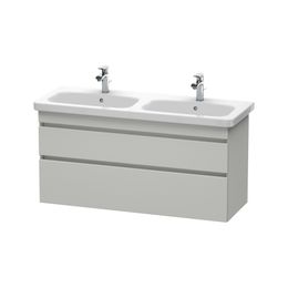 Duravit Waschtischunterschrank DuraStyle 123x44,8x61cm, 2 A, B li/re, betongr ma (DS649800707)
