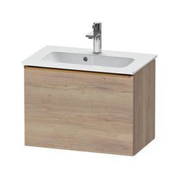 Duravit Waschtischunterschrank D-Neo Compact 61x37,2, b geb/Ei marm., 1 Ausz., wandh&auml;ngend (DE4268004550000)