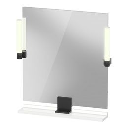 Duravit LED-Spiegel 9 W Sivida 65x65x3,6cm, w g, Leu., au, stl, Gr. sw (SV74210BD220000)