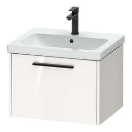 Duravit Waschtischunterschrank D-Code 58,4x40x46cm, 1 Ausz., we. hgl, Gr. sw (DC46650BD220000)