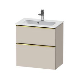 Duravit Waschtischunterschrank D-Neo Compact 61x37,2, g pol/Tau m, 1 Kast, 1 A, wandh&auml;ngend (DE4368034910000)